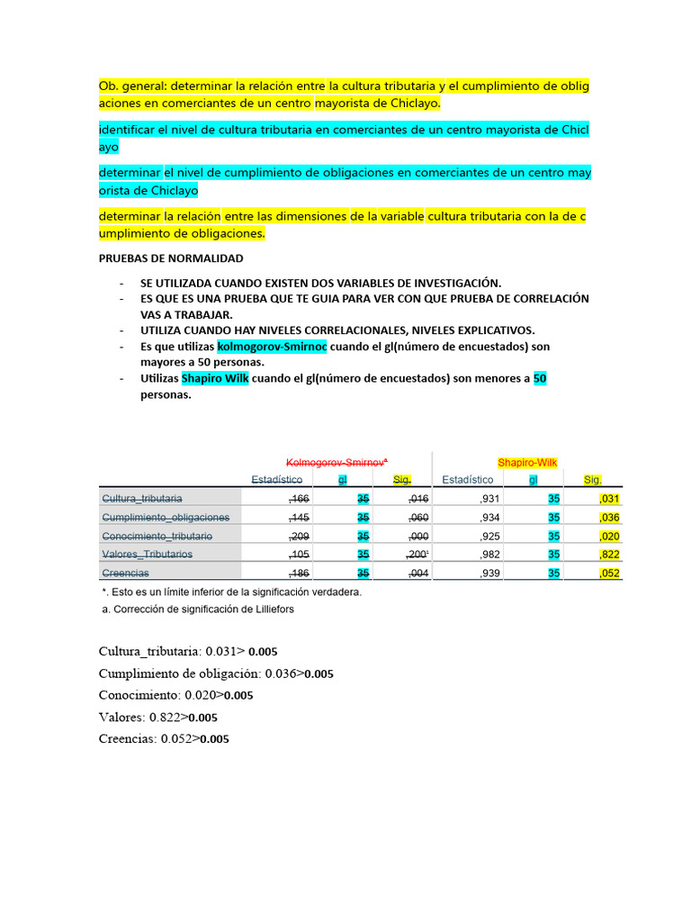 PRUEBA DE NORMALIDAD | PDF | Estadísticas multivariantes | Muestreo ...