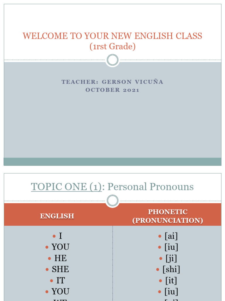 1er Año | PDF | Syntax | Linguistic Morphology