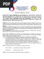 Barangay Resolution Authorizing The Municipal Treasurer To Collect Fees ...