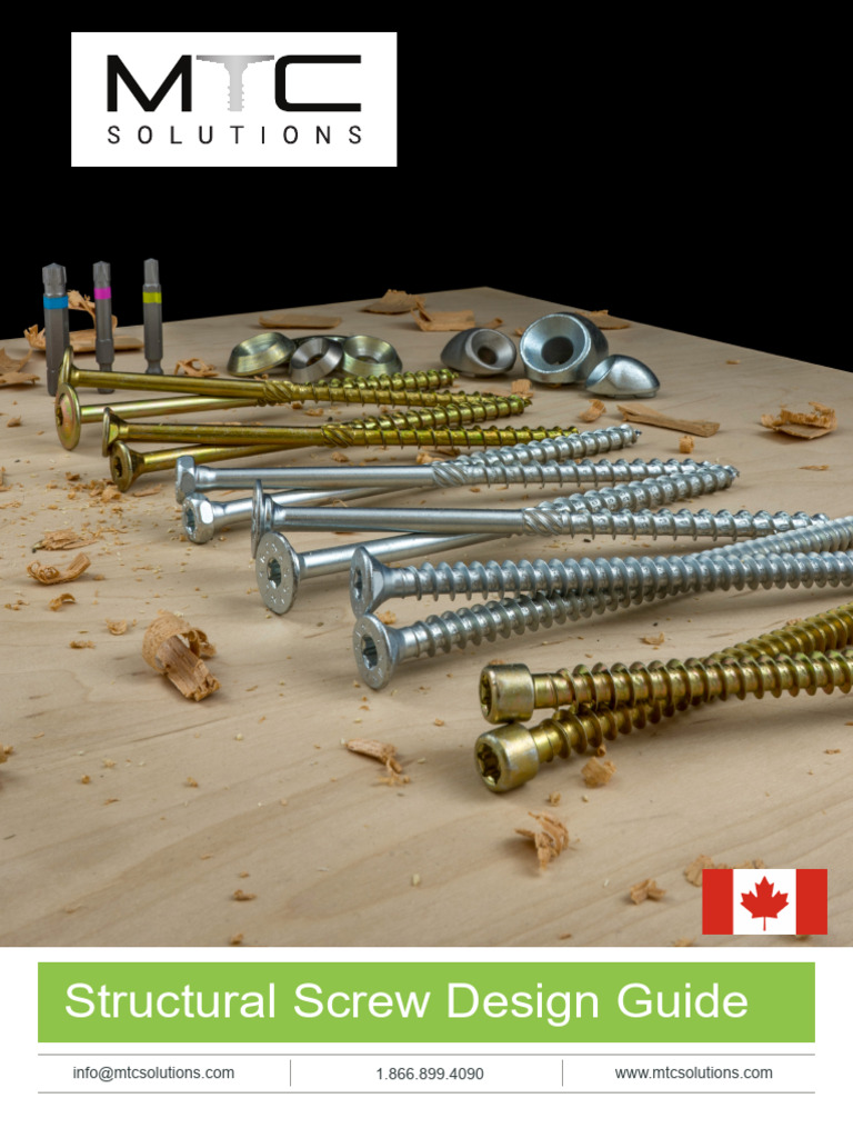 Screws Design Guide VC 1.2 | PDF | Screw | Steel