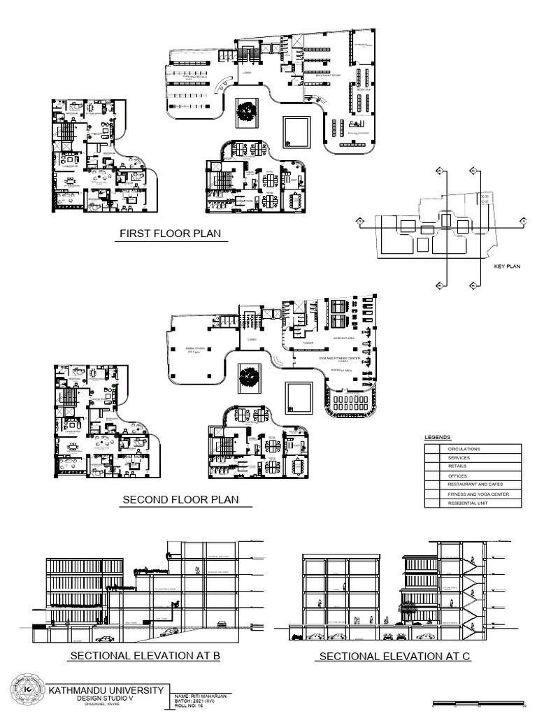 First Floor Plan and Second Floor Plan | PDF | Bedroom | Room