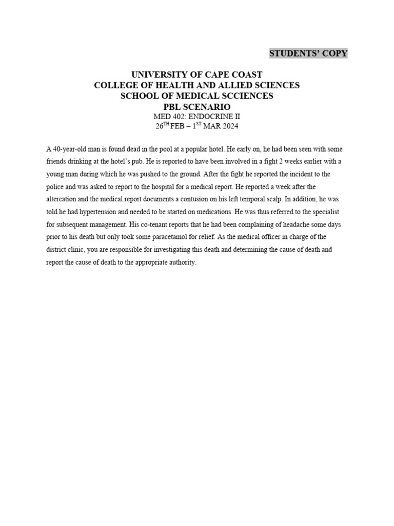 Med 402 | PDF | Science & Mathematics