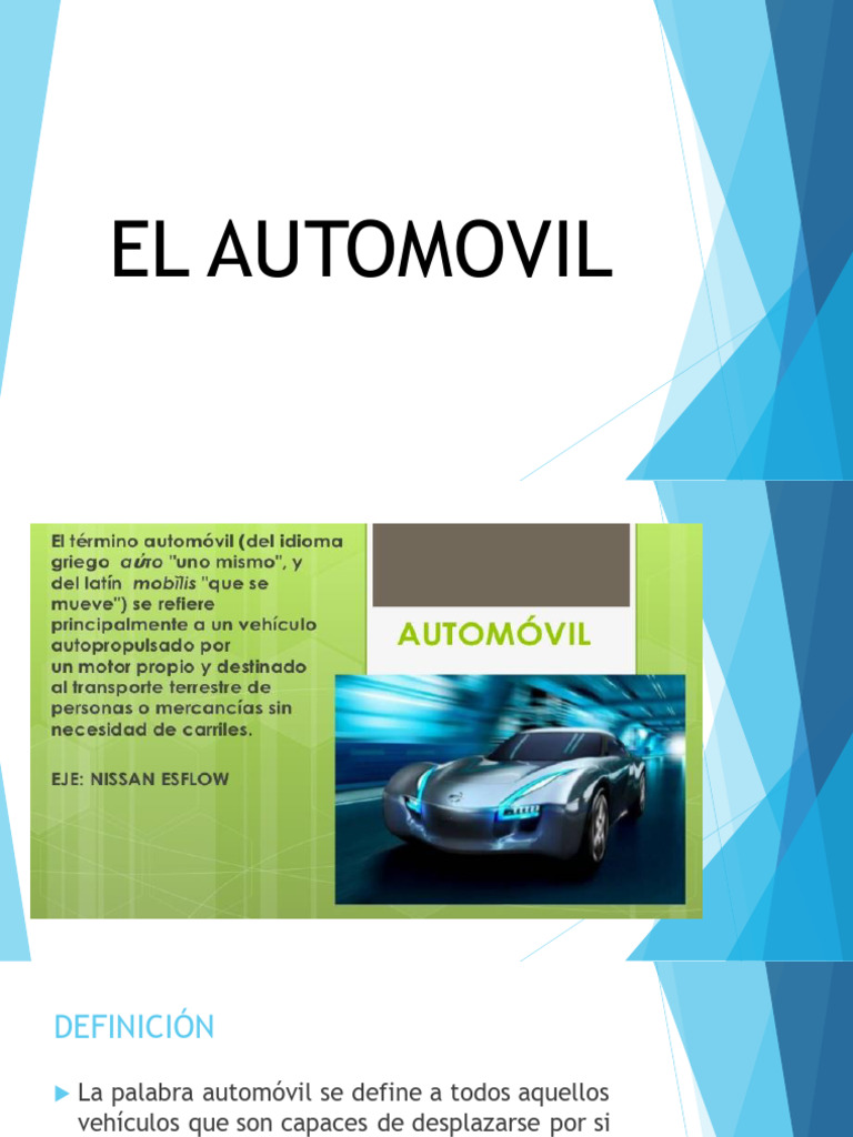Historia y Tipos de Automóviles | PDF | Coche | Motores