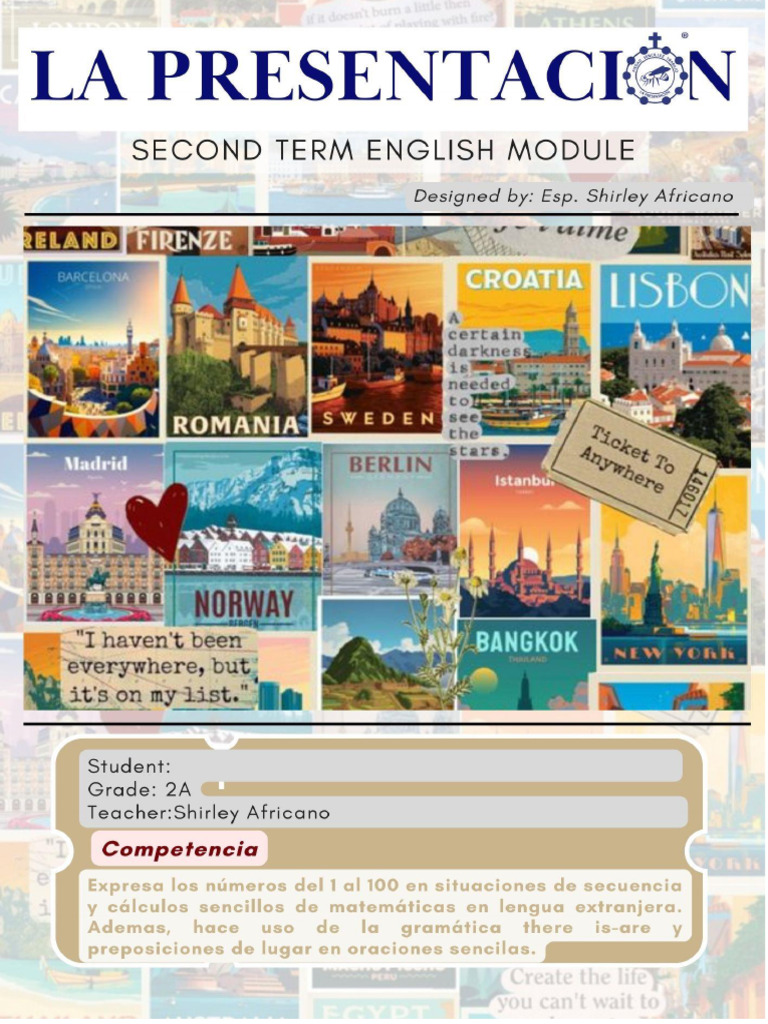 Módulo Segundo-2do Periodo 2024 | PDF | Linguistics