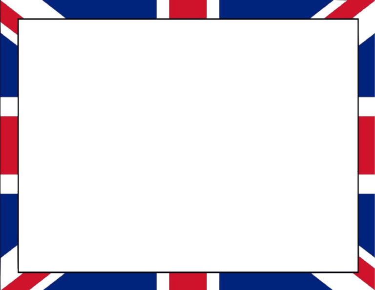 British Flag Border | PDF