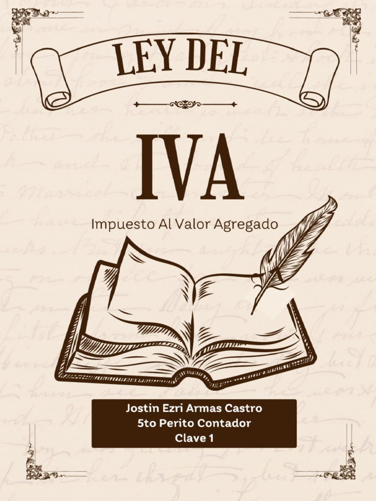Ley Del IVA | PDF | Impuestos | Impuesto sobre la renta