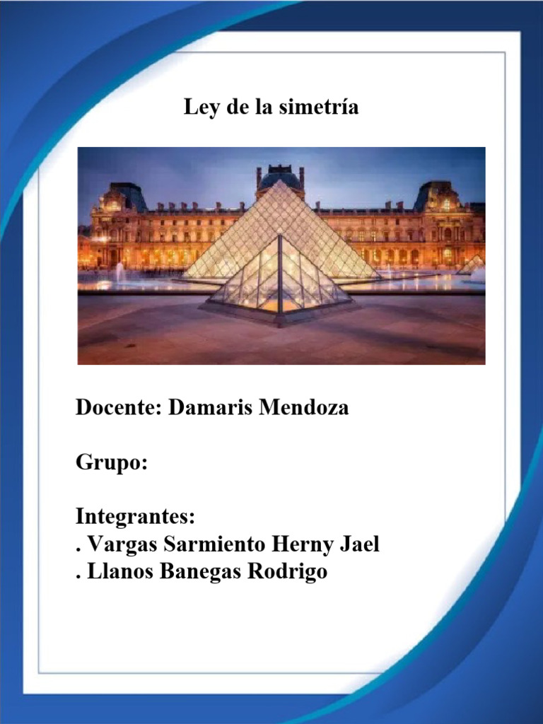 Ley_de_la_simetría[1] | PDF | Percepción | Simetría