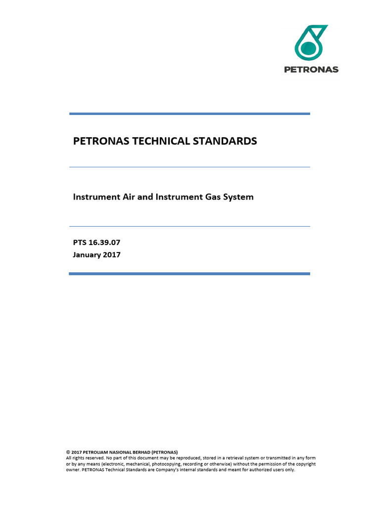 Instrument Air and Gas Systems Standards | PDF | Valve | Pump