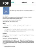 Ambroxol. Nombre Comercial - Dinobroxol, Motosol, Mucibron, Mucosan ...