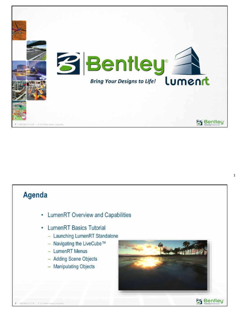 LumenRT: Real-Time 3D Visualization Tool | PDF | 3 D Computer Graphics ...