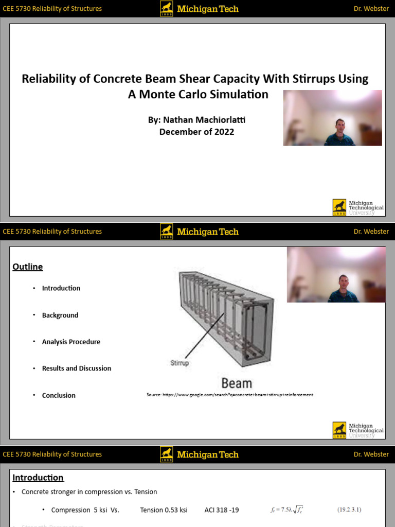 Final Presentation | PDF | Concrete | Beam (Structure)