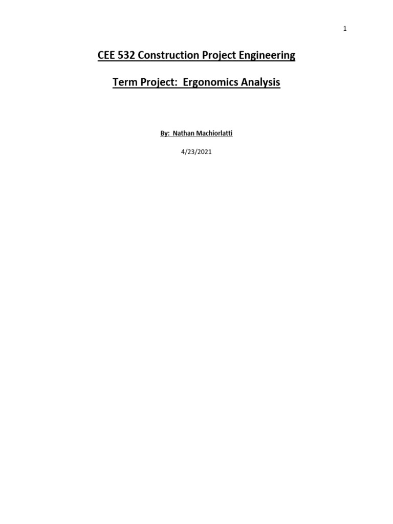 Term Project Nathan Machiorlatti | PDF | Teaching Methods & Materials | Technology & Engineering