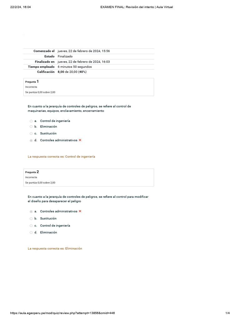 EXÁMEN FINAL_SS_TT | PDF