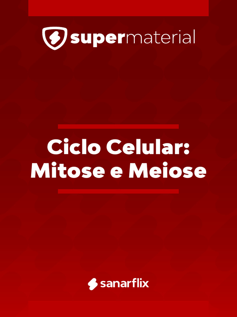 Ciclo Celular Mitose e Meiose 5296247 1701336710 | PDF | Meiose | Mitose