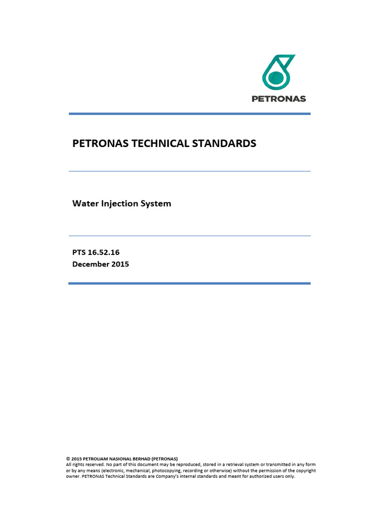 Water Injection System | PDF | Water | Filtration