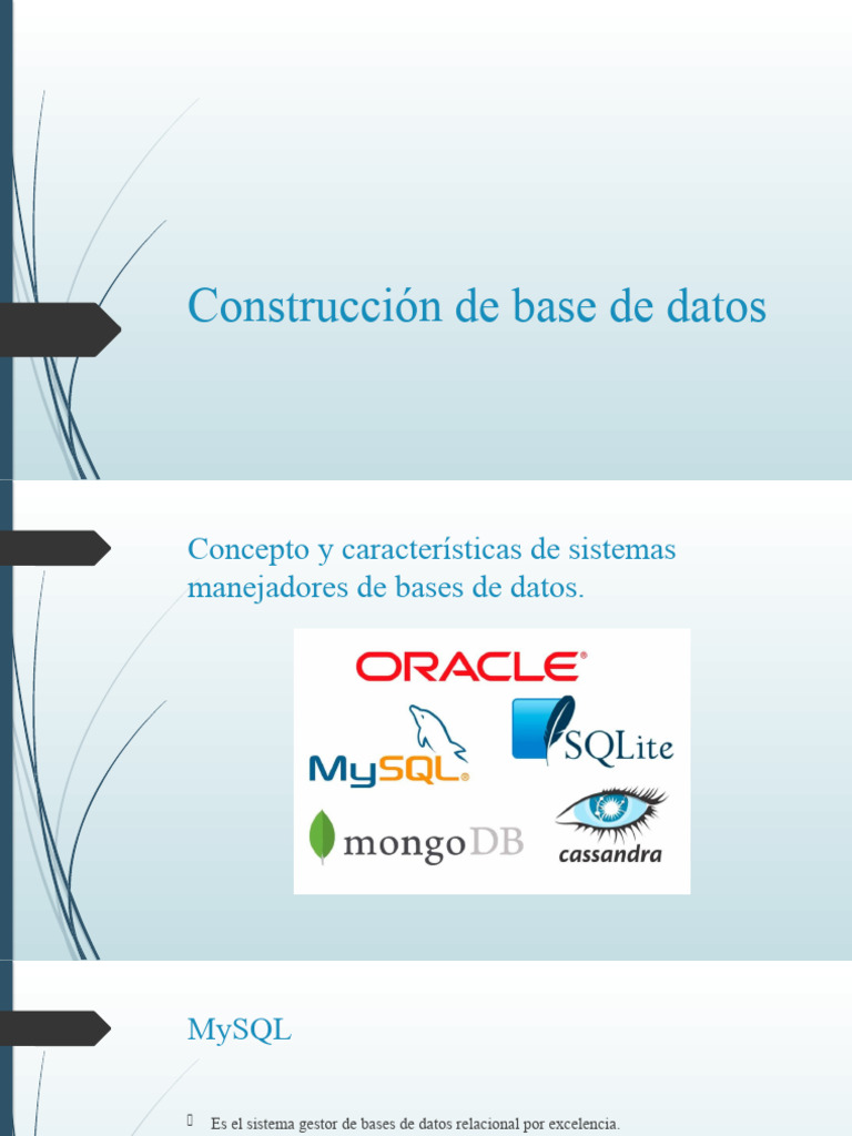 Unidad 3 | PDF | Mi sql | Bases de datos