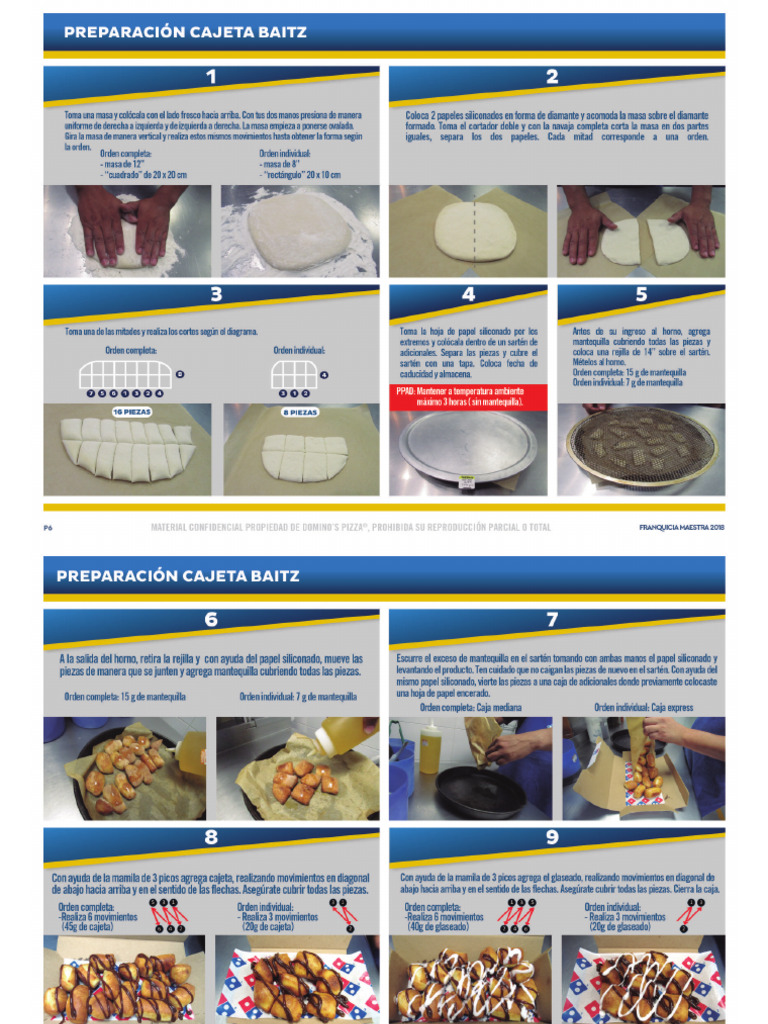 Preparacion de Cajeta | PDF