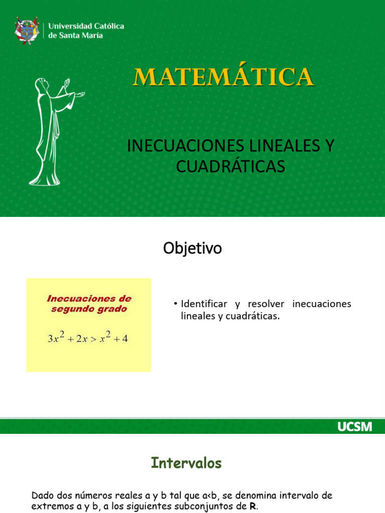 . INECUACIONES LINEALES Y CUADRÁTICAS | PDF | Matemáticas | Análisis matemático