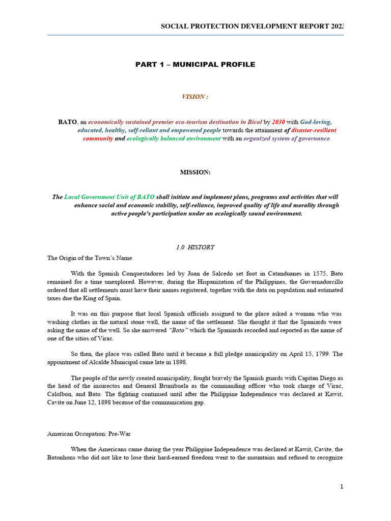 Bato SPDR Output | PDF | Health Care | Child Abuse