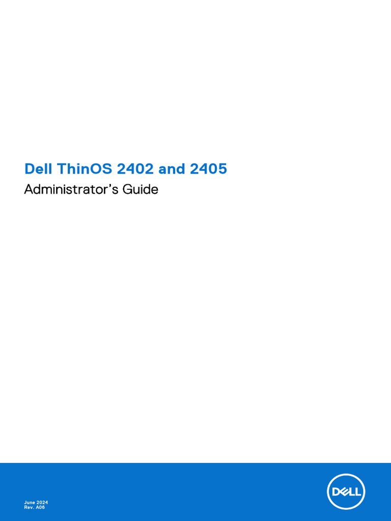 Thinos 2402 Admin Guide | PDF | Remote Desktop Services | Citrix Systems