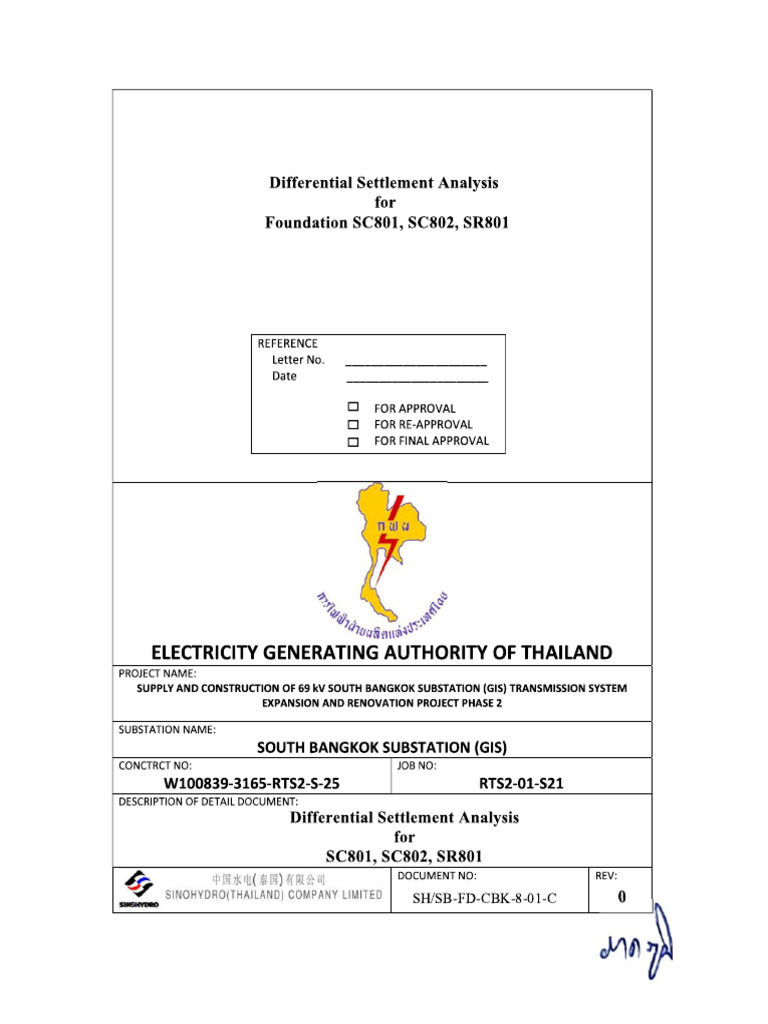 Differential Settlement 1 | PDF
