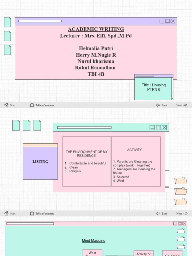 Writing, Contoh Brainstorming, Looping DLL | PDF
