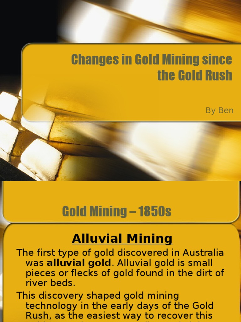 Changes Gold Mining | PDF | Social Science | Art