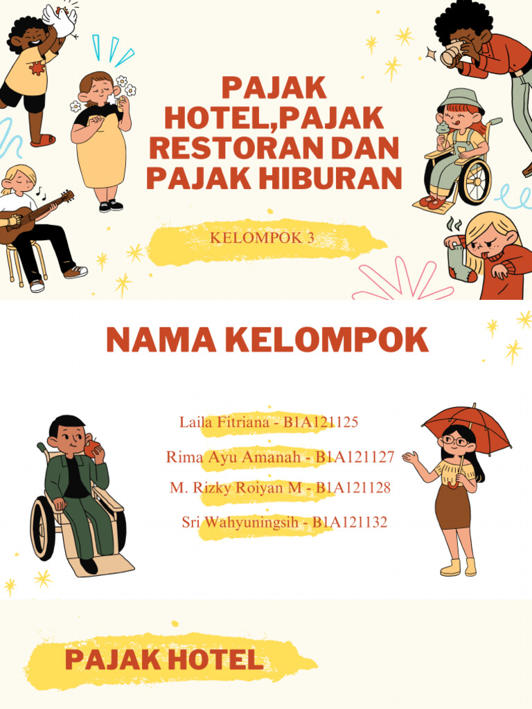Pajak Hotel, Restoran Dan Hiburan Kel.3 | PDF