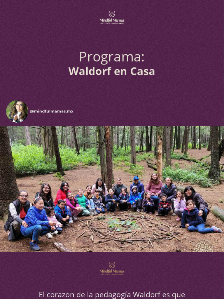 Introducci N A La Educaci N Waldorf | PDF | Waldorf Education | Rudolf Steiner