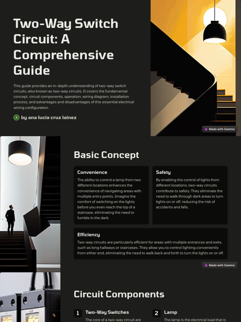 Two Way Switch Circuit a Comprehensive Guide | PDF | Switch ...
