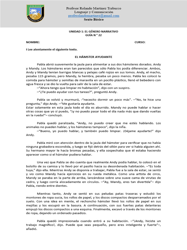 GUIA 22 | PDF | Cricetidae