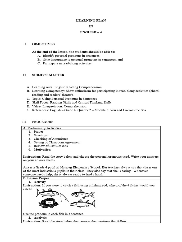 LEARNING-PLAN-2 | Download Free PDF | Reading Comprehension | Learning
