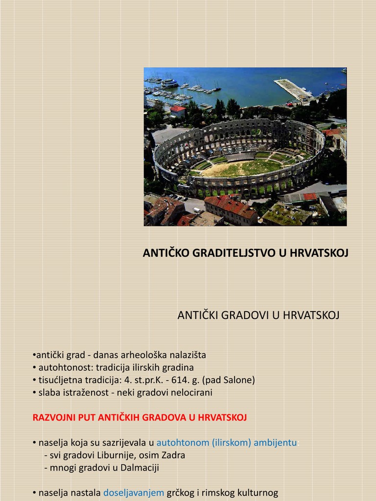 07 Povijest Graditeljstva - Antika-Hr | PDF