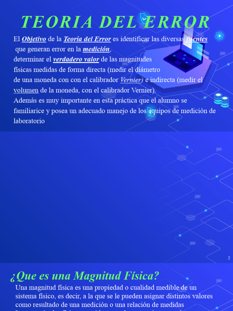 1 TEORIA Del ERROR JIMV 1 | PDF | Medición | Exactitud y precisión