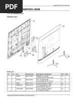 Samsung Qe65q900t Exploded View Parts List | PDF | Units Of Measurement ...