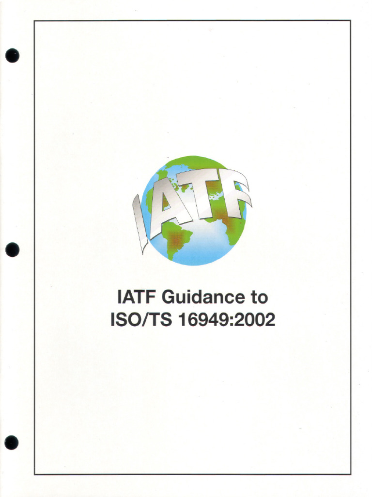 Iatf Guidance To Iso-Ts 16949 2002 | PDF | Iso 9000 | Quality Management