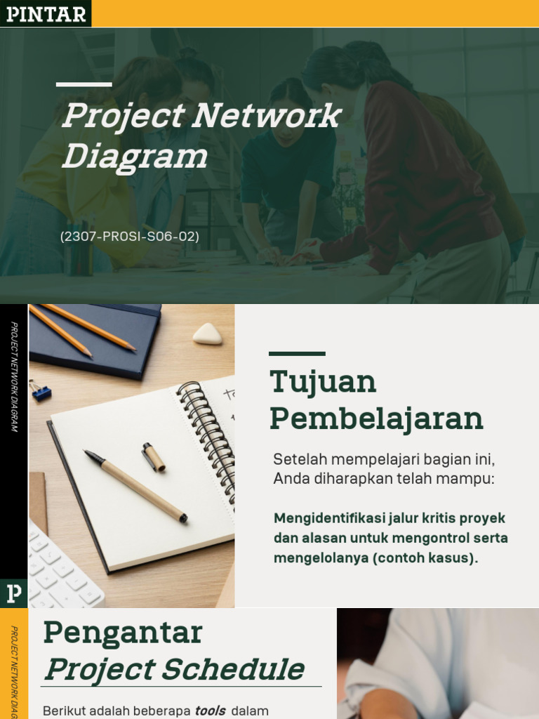 PINTAR - PART 2 - Project Network Diagram | PDF