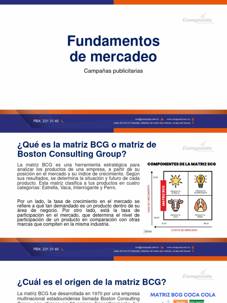 4.matriz BCG | PDF | Business | Producto (Negocio)