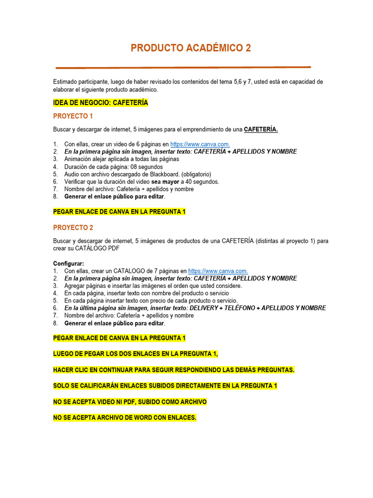 Producto Academico 2 | PDF