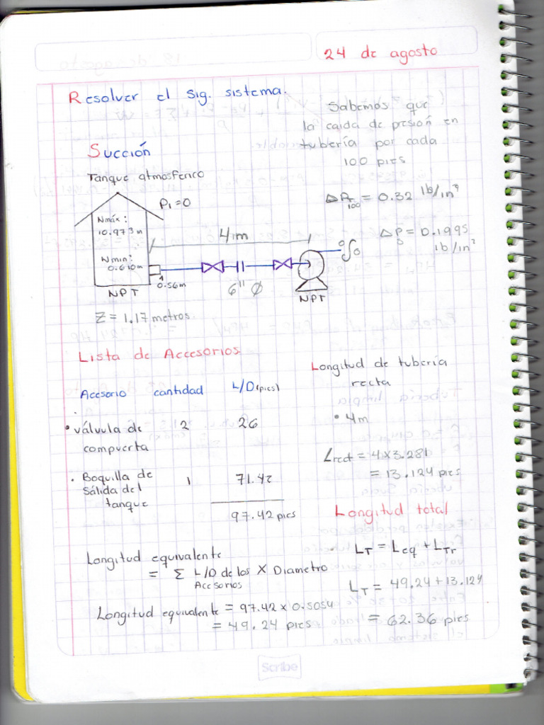 Tarea 1 Ing. de Fluidos | PDF