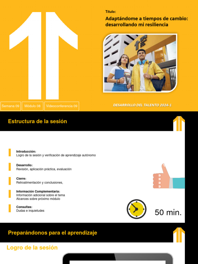 M Dulo 8 Semana 9 DETAL | PDF | Resiliencia psicológica | Conceptos psicologicos