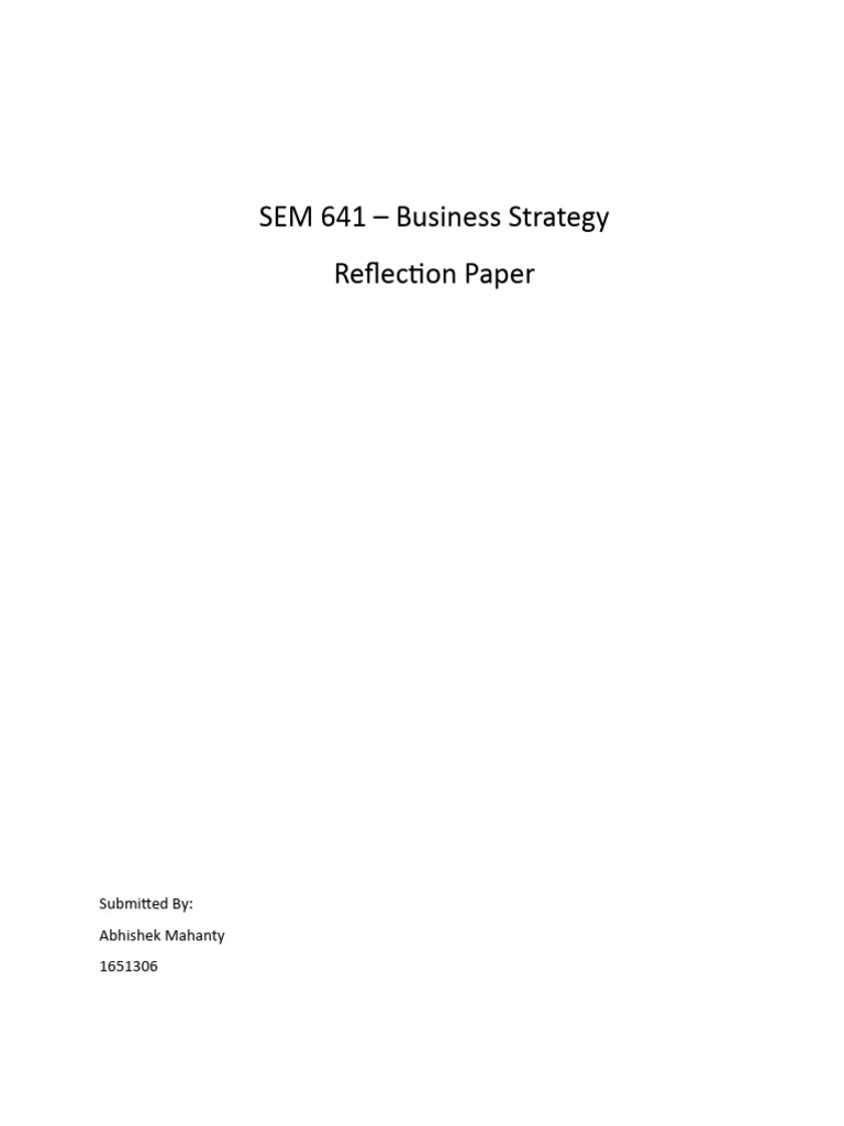 Self Reflection | PDF | Artificial Intelligence | Intelligence (AI) & Semantics