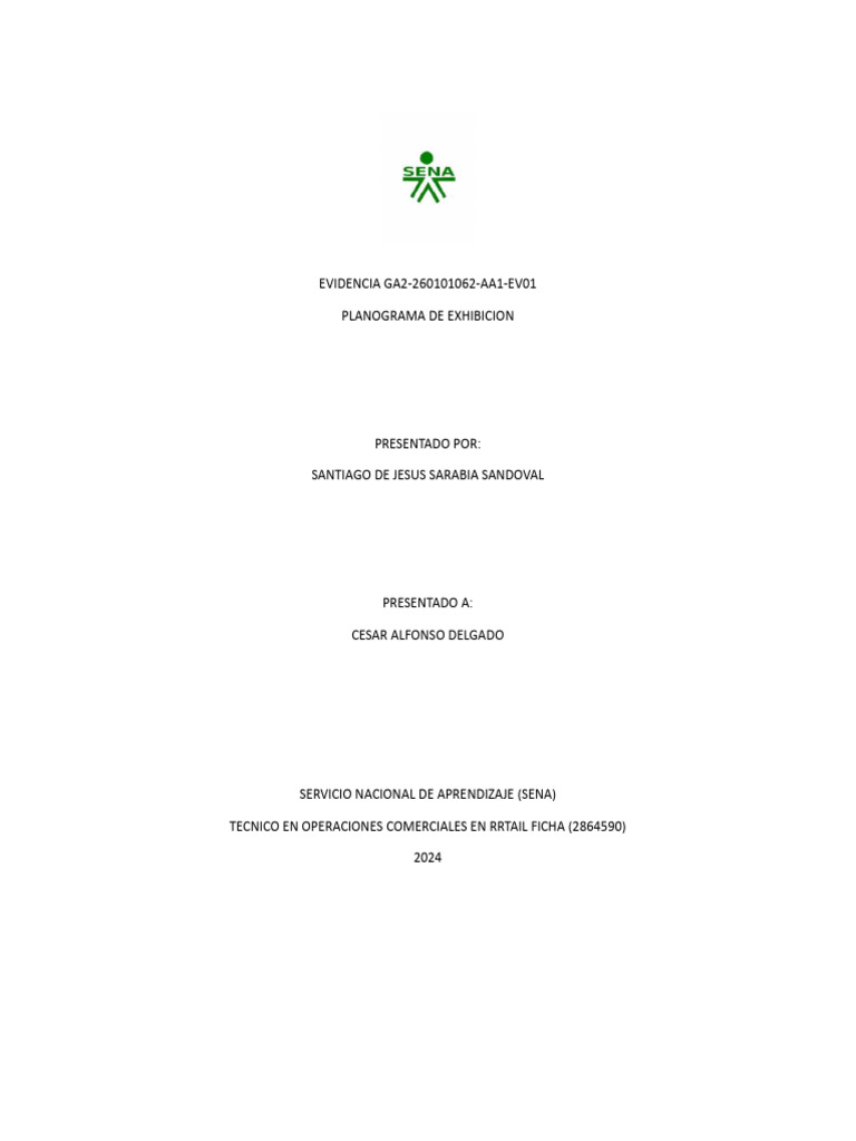Planograma de Santiago de Jesus Sarabia Sandoval | PDF | Refresco ...