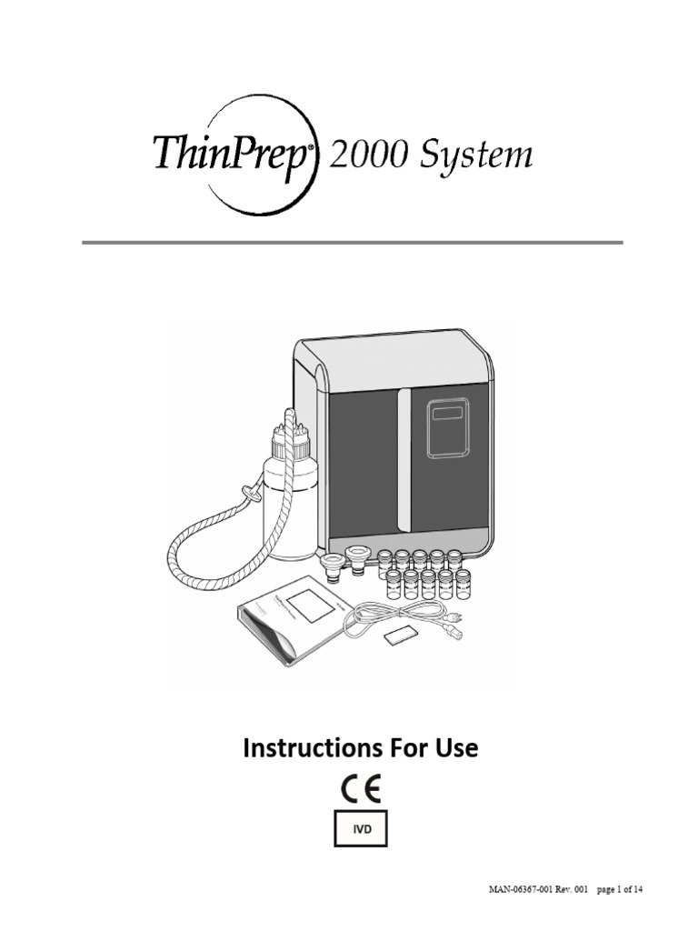 Hologic ThinPrep ImagingSystem Image Processor IFU | PDF | Health ...