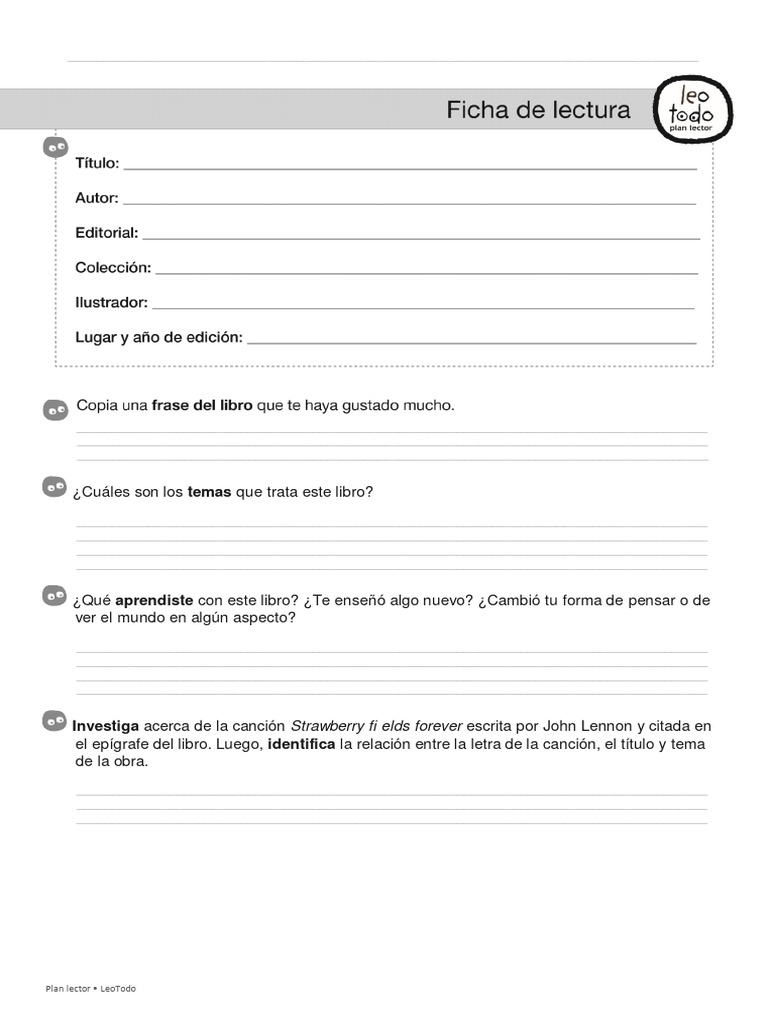 Campos-De-Fresas 4° AÑO | PDF