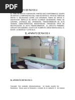 Ej. 2 - Equipo Convencional de Rayos X | PDF | Rayo X | Radiación