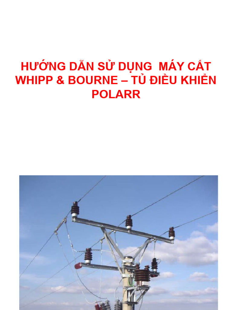Huong Dan Su Dung Whipp Va Bourne Tu Dieu Khien Polarr | PDF