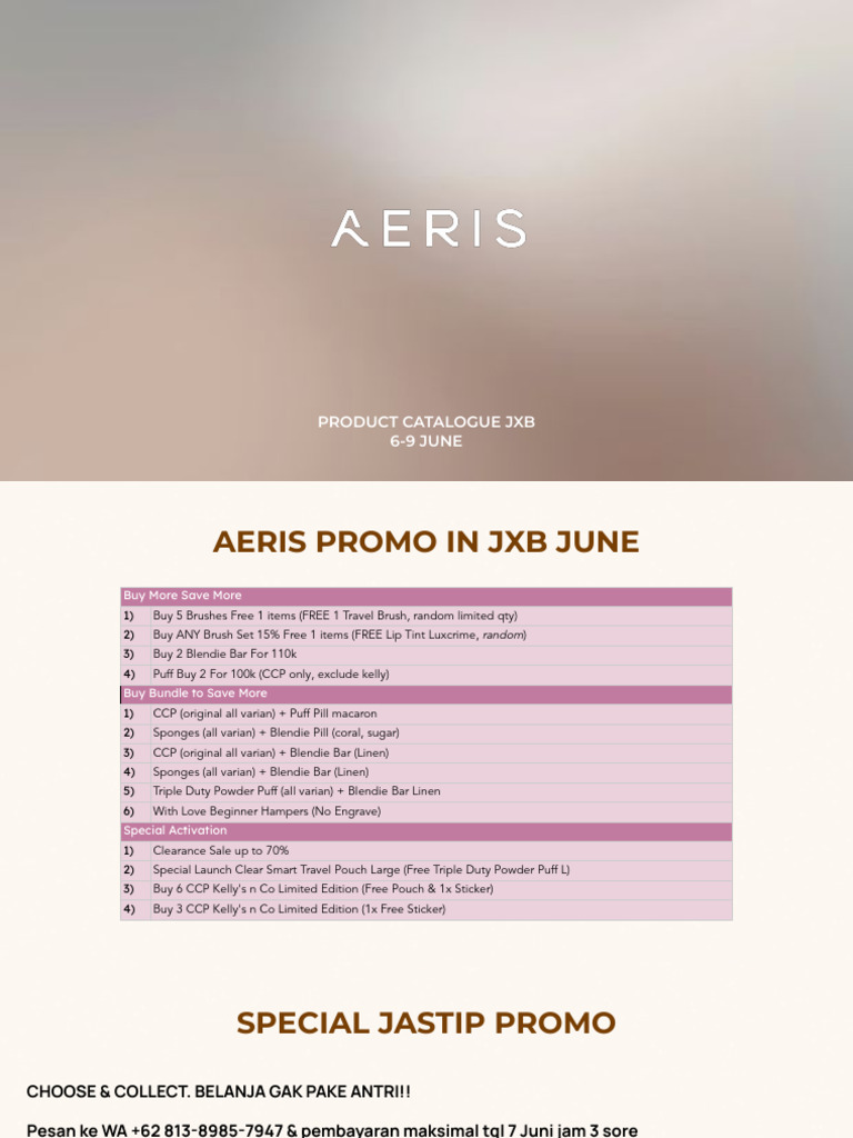 Aeris | PDF | Cosmetics | Toiletry
