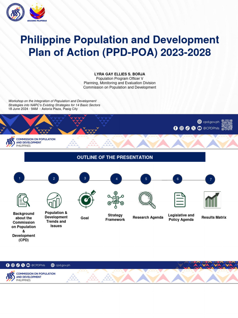 Philippine Population Development Plan 2023-2028 | PDF | Teenage ...