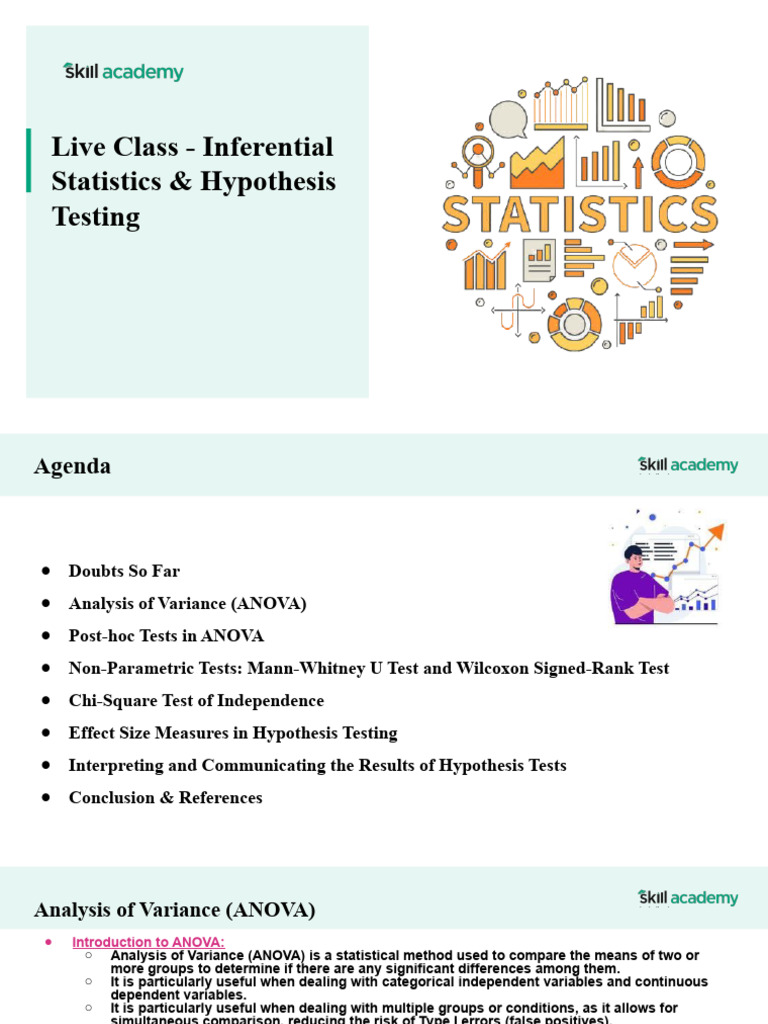 Live Class - Inferential Statistics & Hypothesis Testing | Download ... Live Class - Inferential Statistics & Hypothesis Testing | Download ...